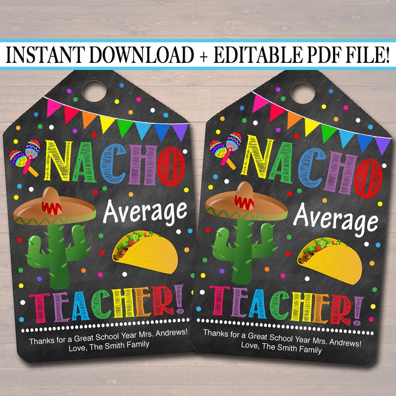 Taco Bout a Great Teacher - Etsy