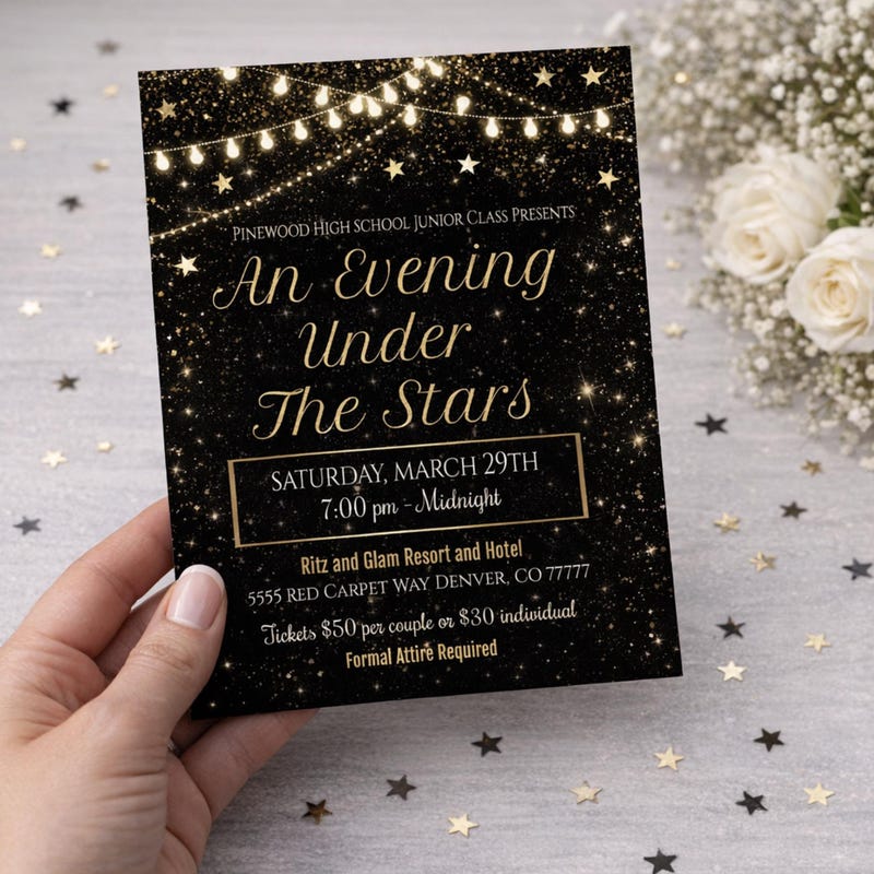 Under the Stars Prom Theme - Etsy