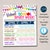 EDITABLE Birthday Gram Flyer, School Fundraiser Template, Birthday ...