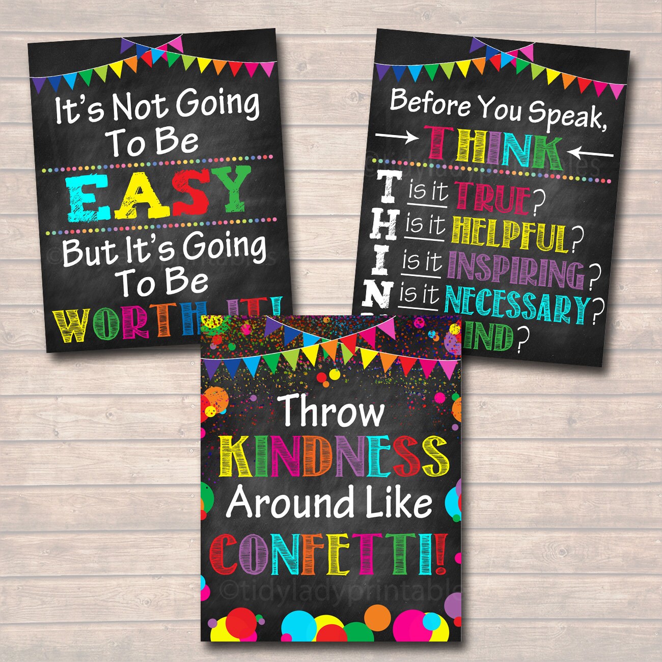 30% off PRINTABLE Classroom Poster Set Decor Motivational | Etsy