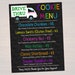 EDITABLE Drive Thru Cookie Booth Menu Sign, Digital File Troop Leader ...