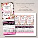EDITABLE Prom Ticket/flyer Set School Dance Flyer Digital Invite, an ...