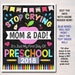 Stop Crying Mom & Dad Back to School Photo Prop, Preschool GIRL School ...