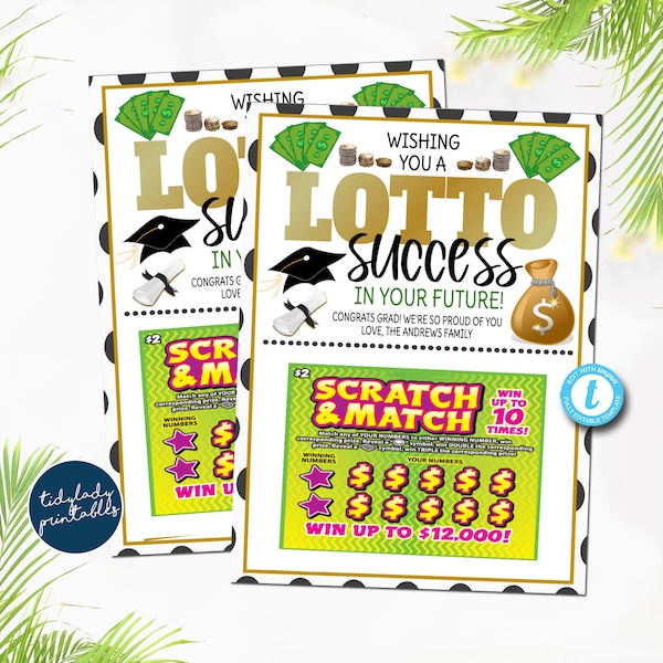 Graduation Scratch Ticket - Etsy