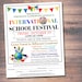 EDITABLE International School Festival, Printable PTA PTO Flyer, School ...