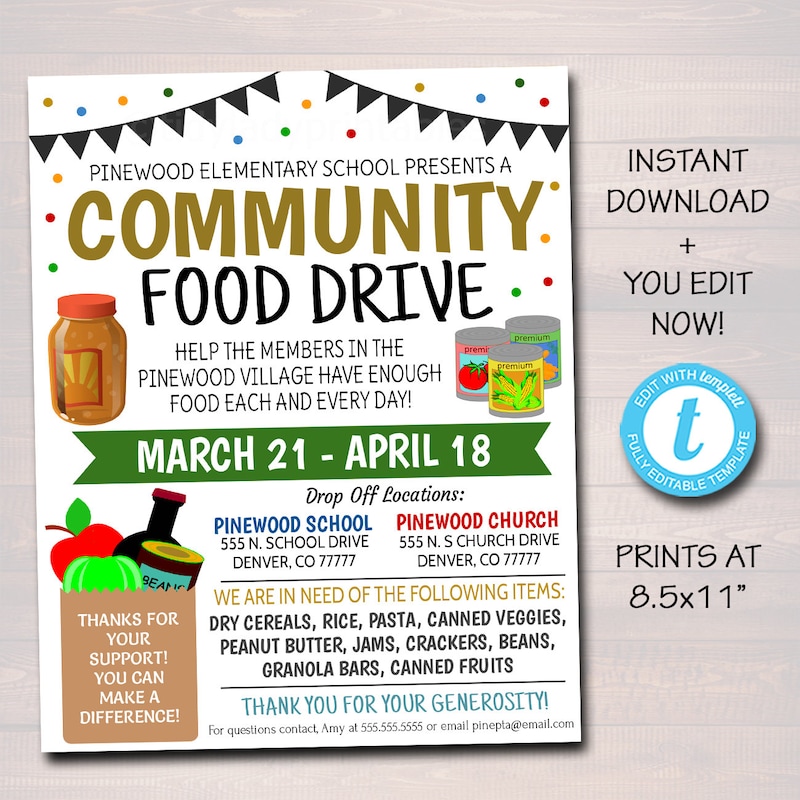 Food Bank Poster - Etsy UK