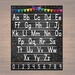 Alphabet Poster, School Classroom Library, Kindergarten Preschool ...