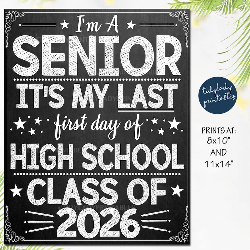 Senior Picture Prop - Etsy