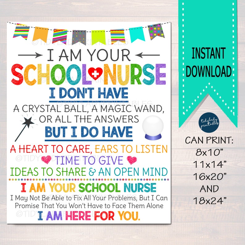 School Nurse Office Decor I Am Your School Nurse Sign Nursing - Etsy