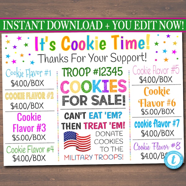 Cookie Booth Sign - Etsy