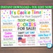EDITABLE Cookie Booth Sign, Digital File, Troop Leader, Cookie Banner ...