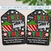 Printable Christmas Teacher Favor Tags Holiday Appreciation | Etsy