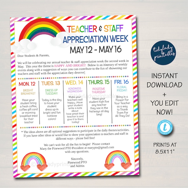 Rainbow Theme - Etsy