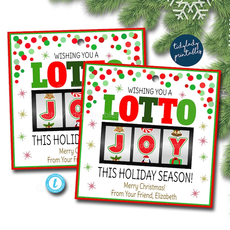 Lottery Ticket Advent Calendar - Etsy
