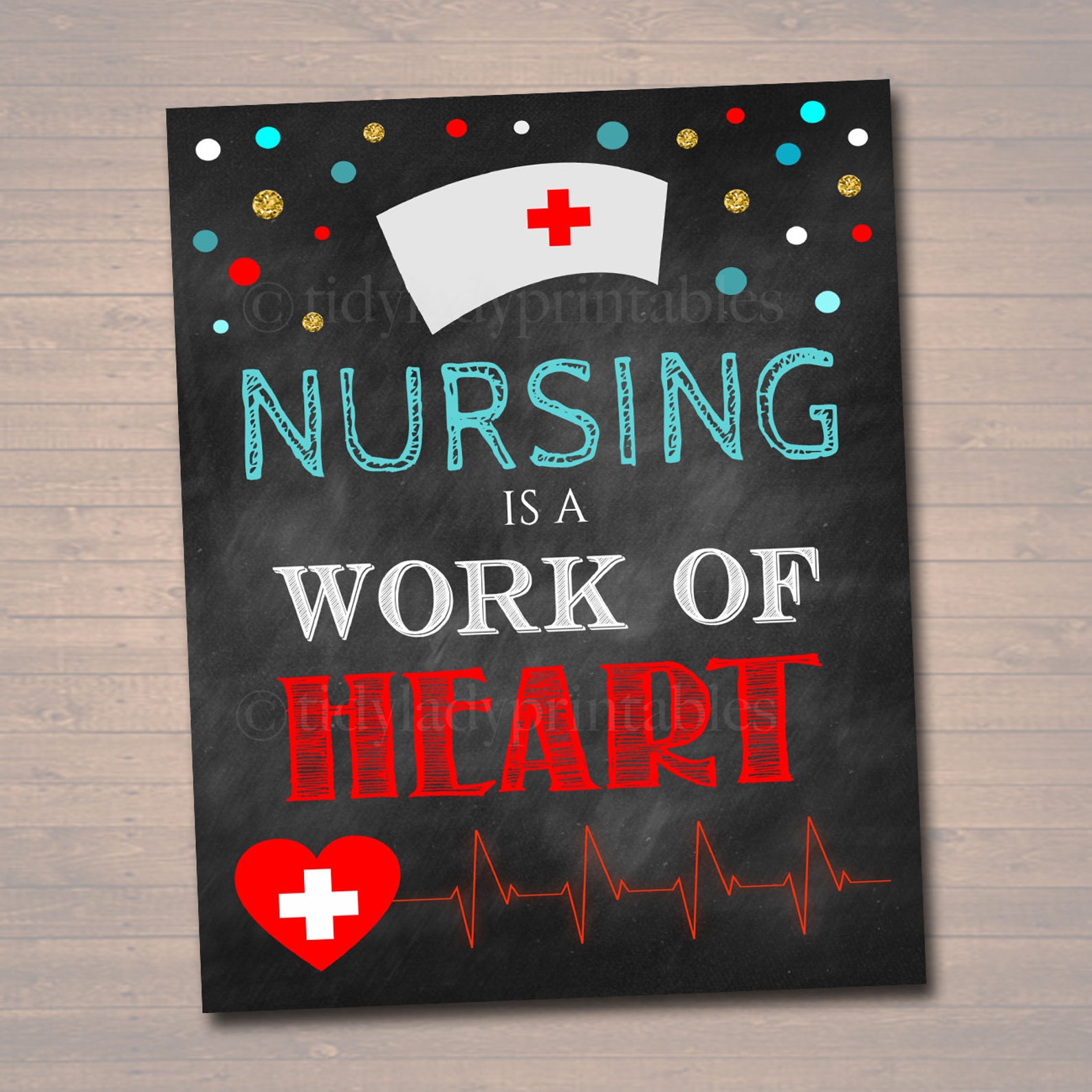 Nurse Graduation Party Signs Chalkboard Printable RN Lpn - Etsy