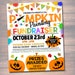 Pumpkin Painting Fundraiser Flyer: Editable Halloween Event Poster ...