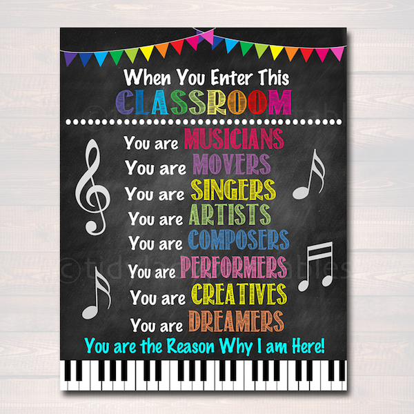 Music Classroom Decor - Etsy
