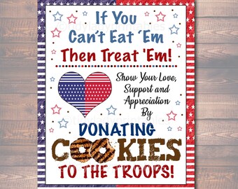 Cookie Booth Sign If You Can't Eat 'em Treat 'em | Etsy