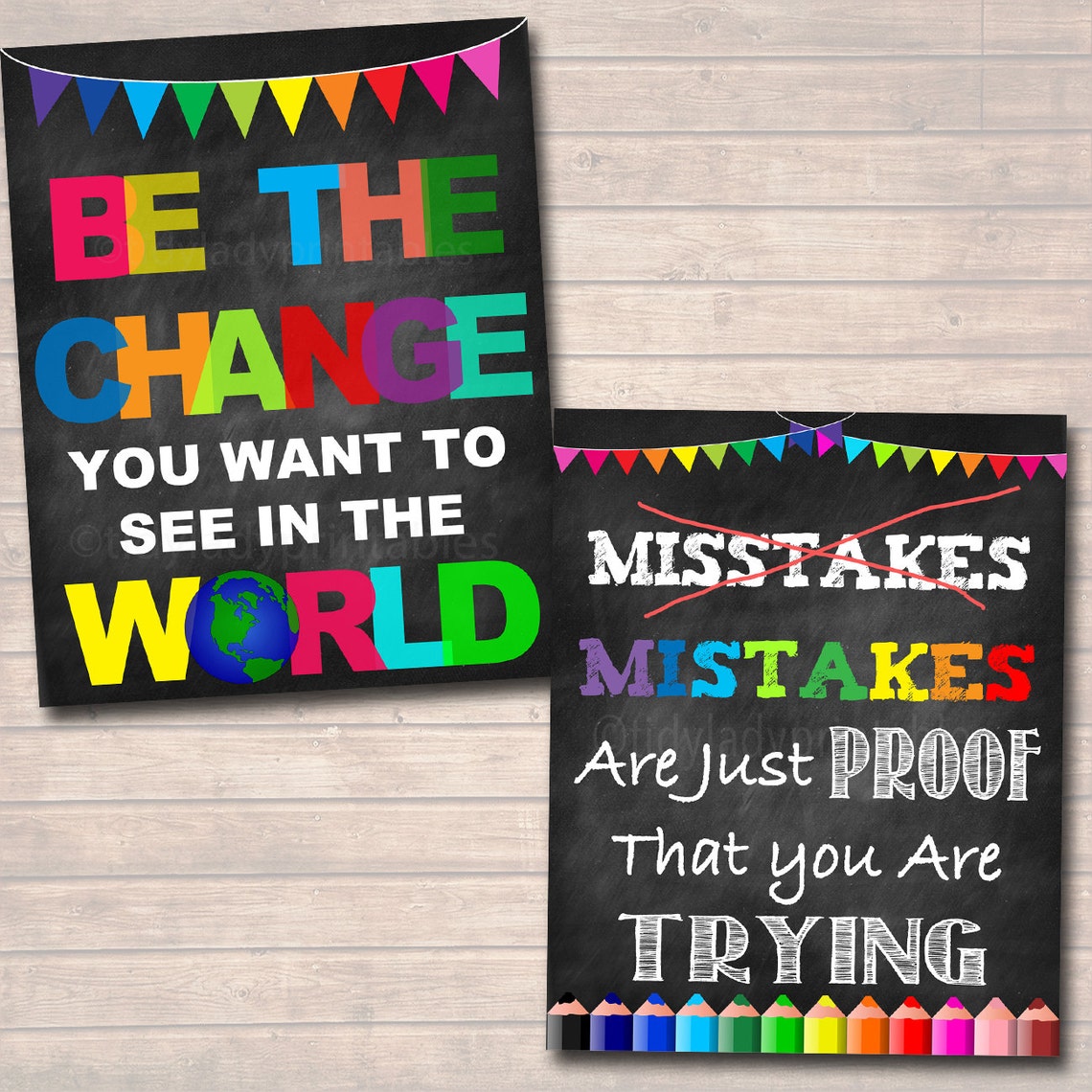 30% off PRINTABLE Classroom Poster Set Decor Motivational - Etsy