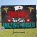 Printable Nurse Yard Sign, National Nurses Week Gift, Nurse ...