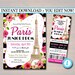 EDITABLE Prom Ticket/flyer Set School Dance Flyer Digital Invite, an ...