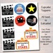 EDITABLE Teacher Appreciation Movie Themed Decor, Digital Files, Cinema ...