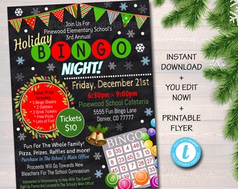 Pta Bingo Flyer - Etsy