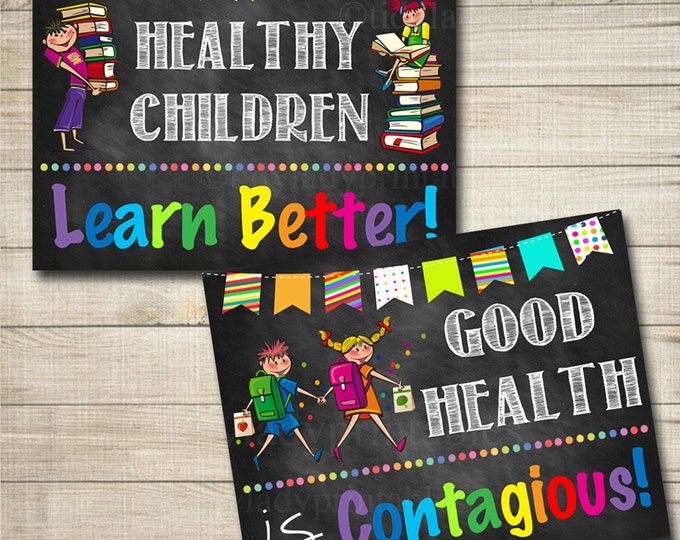 Health Room Office Posters School Health Posters Nurse - Etsy
