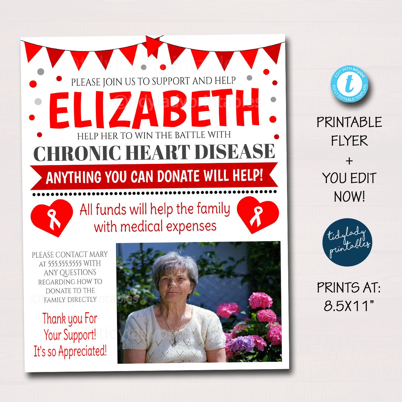 Heart Disease Awareness Poster