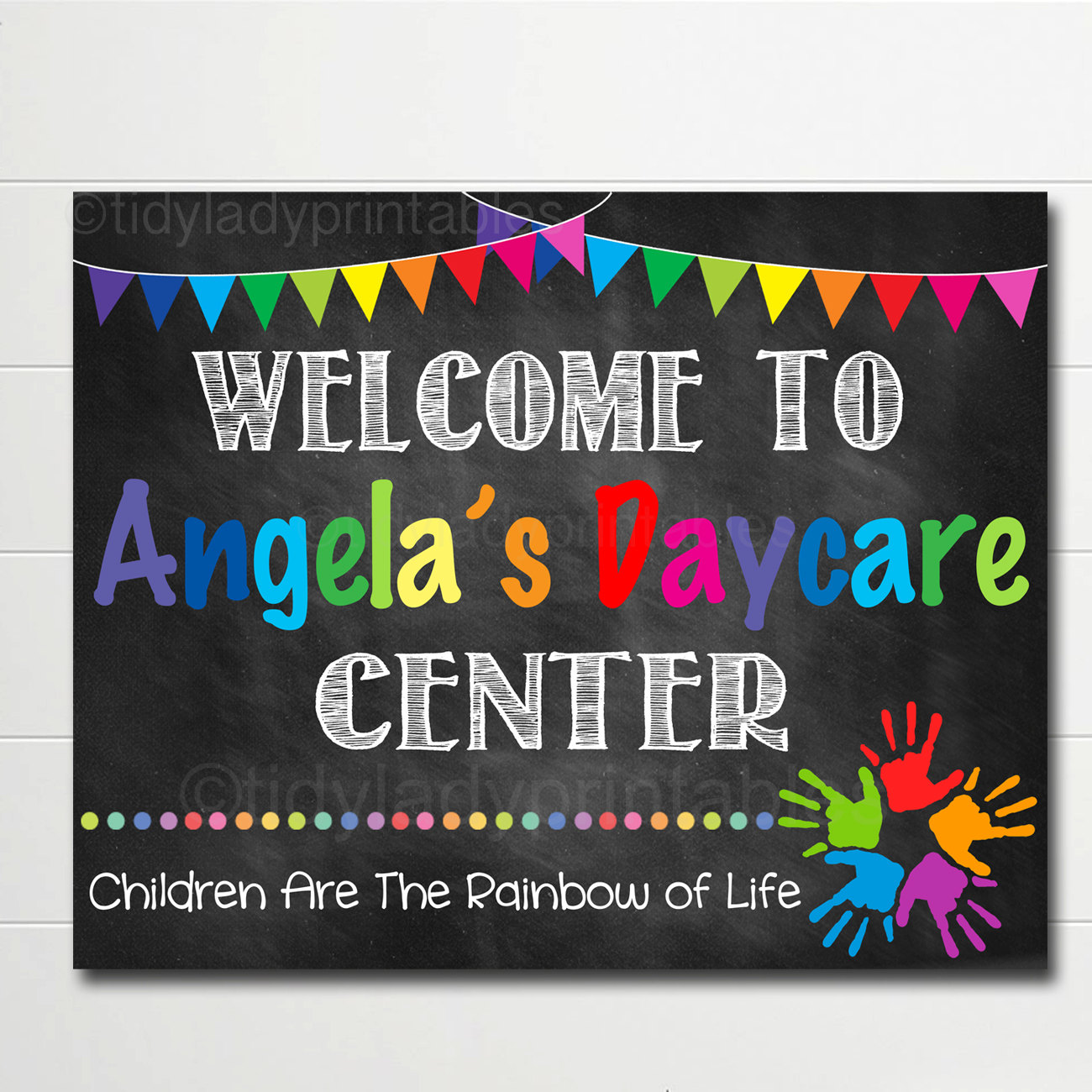 EDITABLE Daycare Door Sign Child Care Sign Daycare Door - Etsy Australia