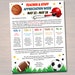 Editable Sports Theme Teacher Appreciation Staff Invitation Newsletter ...