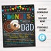 EDITABLE Donuts With Dad Printable PTA Flyer, Father's Day Event ...