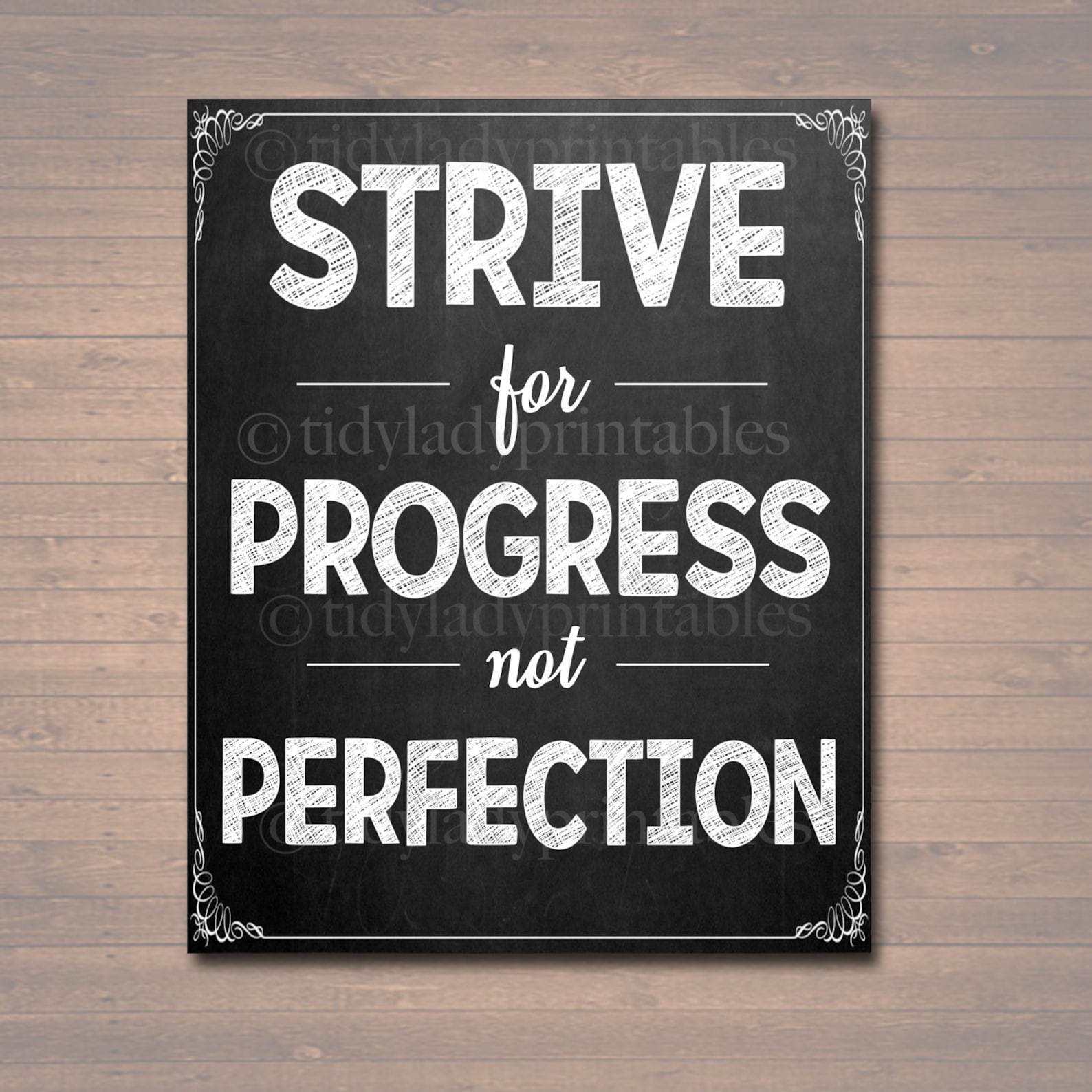 Inspirational Chalkboard Printable Poster School Counselor - Etsy