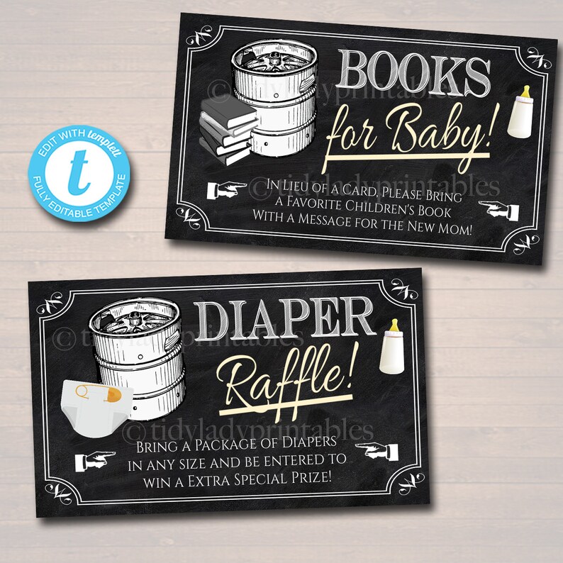 Pregger Kegger Baby Shower Invitation: BBQ, Books, Diaper Raffle ...