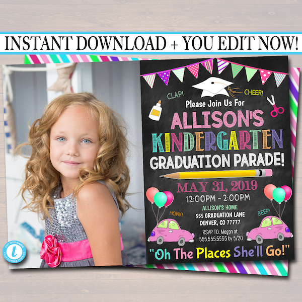 Drive by Graduation Party Invite - Etsy