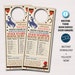 Editable Western Themed Room Service Door Hanger, Cowboy Party Teacher ...
