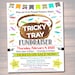 Tricky Tray Fundraiser Flyer: Editable School Event (digital Download ...