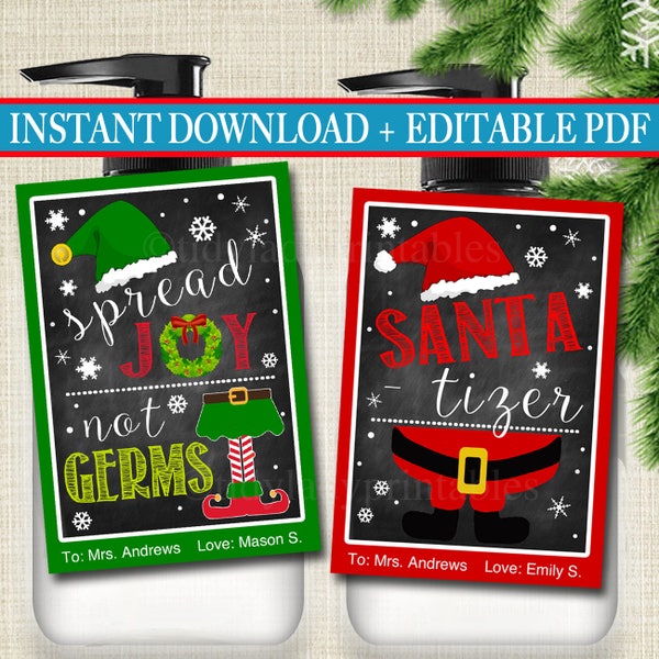 Santa Tizer - Etsy