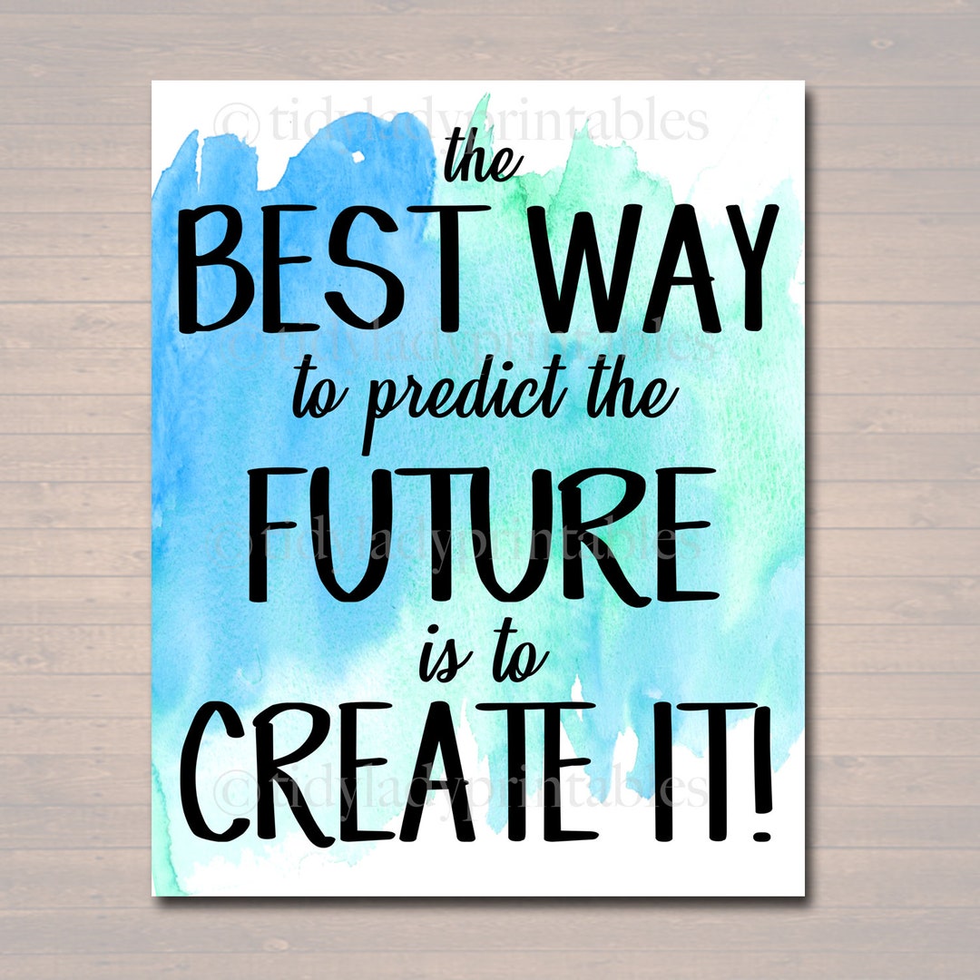 Inspirational Watercolor Printable Poster, School Counselor Teacher ...