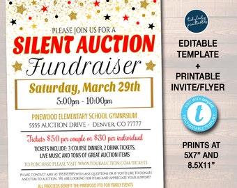 Live Auction Flyer