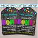 EDITABLE You're the Bomb Gift Tags, Teacher Volunteer Staff ...