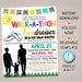 Walkathon Fundraiser Flyer: Editable School Community Event (8.5x11 ...