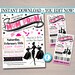 EDITABLE Mom Prom Fundraiser Flyer Invite Ticket Set, Pto Pta, Church ...