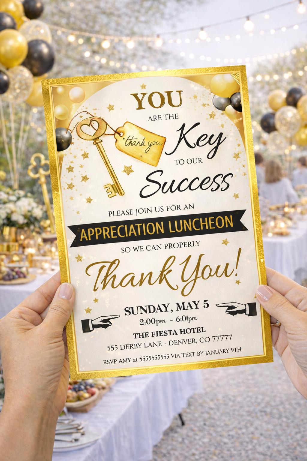 Customer Appreciation Party Invitation Wording