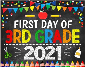 First Day of 3rd | Etsy