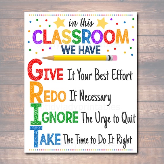 Craft Acronym Poster