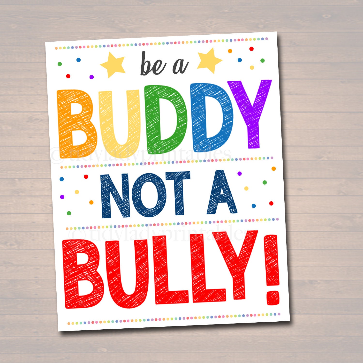 Anti Bully Poster Set Classroom Decor Counselor Office - Etsy Canada