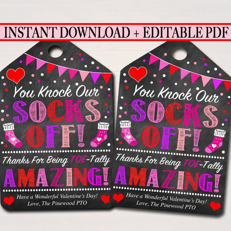 Sock Gift Tag - 60+ Gift Ideas for 2025