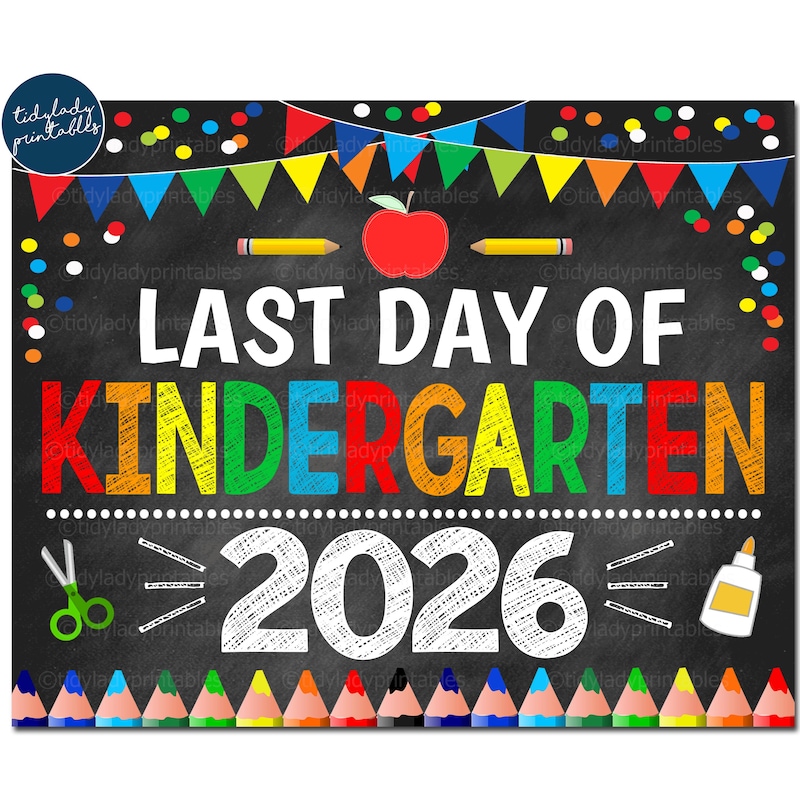 Kindergarten 2026 Banner - Etsy