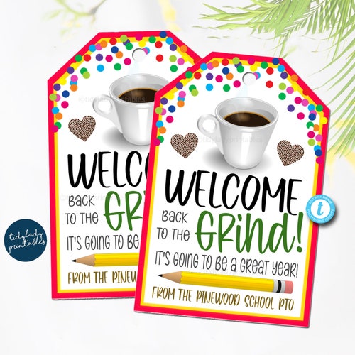 Back to School Coffee Printable First Day of School Teacher - Etsy